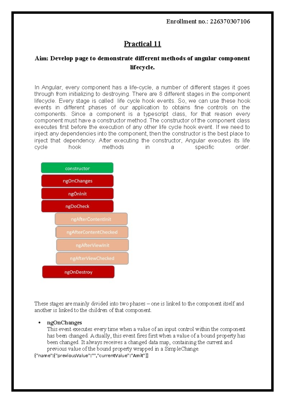 MPT 11 - MPT Practical 11 - Practical 11 Aim: Develop page to demonstrate different methods of ...