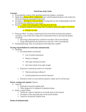 Pharm Exam #3 Study Guide - Benzodiazepines o Sedative o Epilepsy o ...