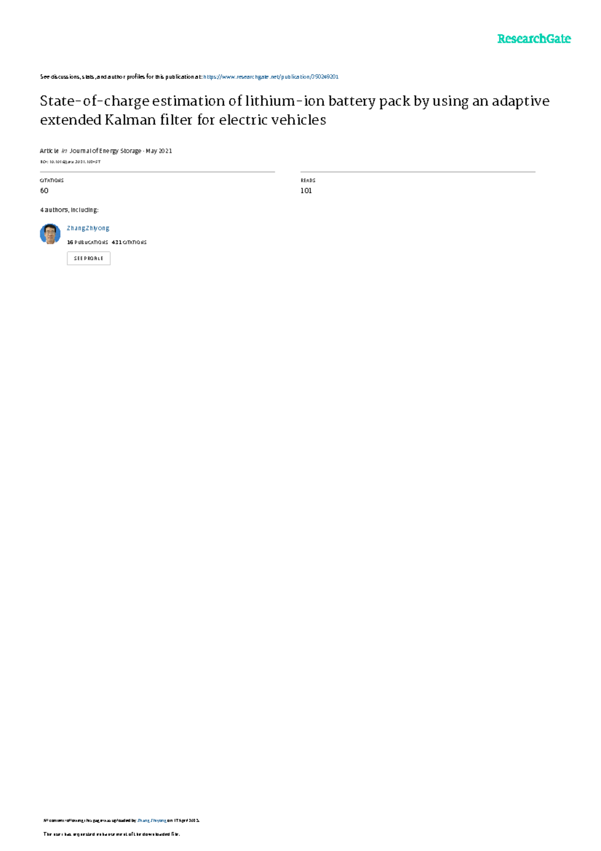 State-of-charge estimation of lithium-ion battery pack by using an ...