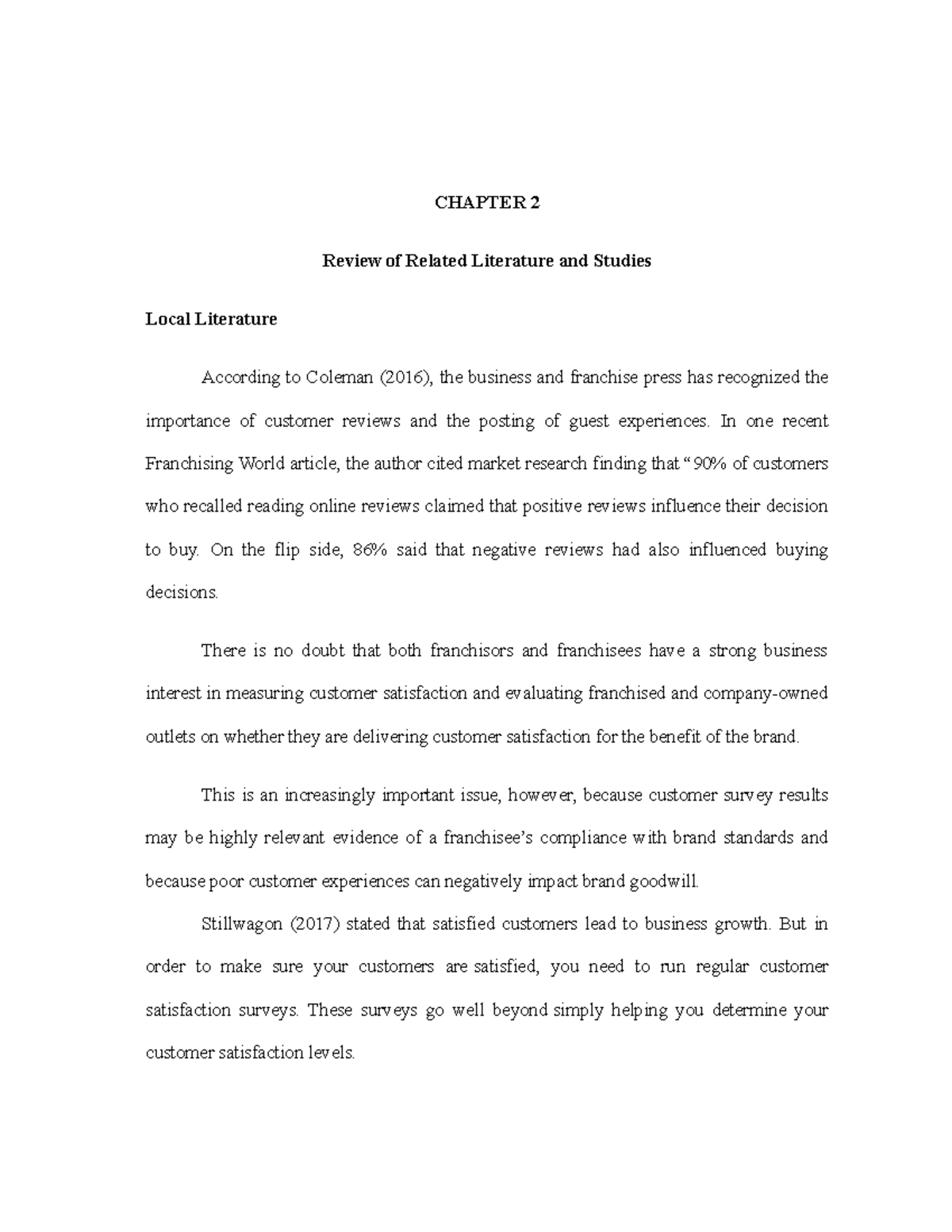 Chapter 2-RRL-PR1 - rrl - CHAPTER 2 Review of Related Literature and ...