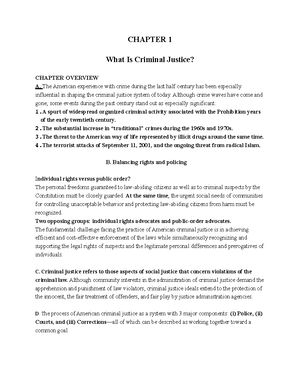 CJ CH4 Notes - CHAPTER 4 Policing: Purpose and Organization CHAPTER ...