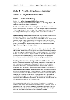 Rapportmall för modul 3 - Rapportmall Modul 3 Projektledning ...