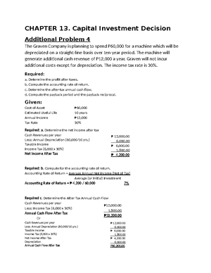 Chapter-14-Prob - review well - CHAPTER 14: Consolidated Statement of Financial Position ...