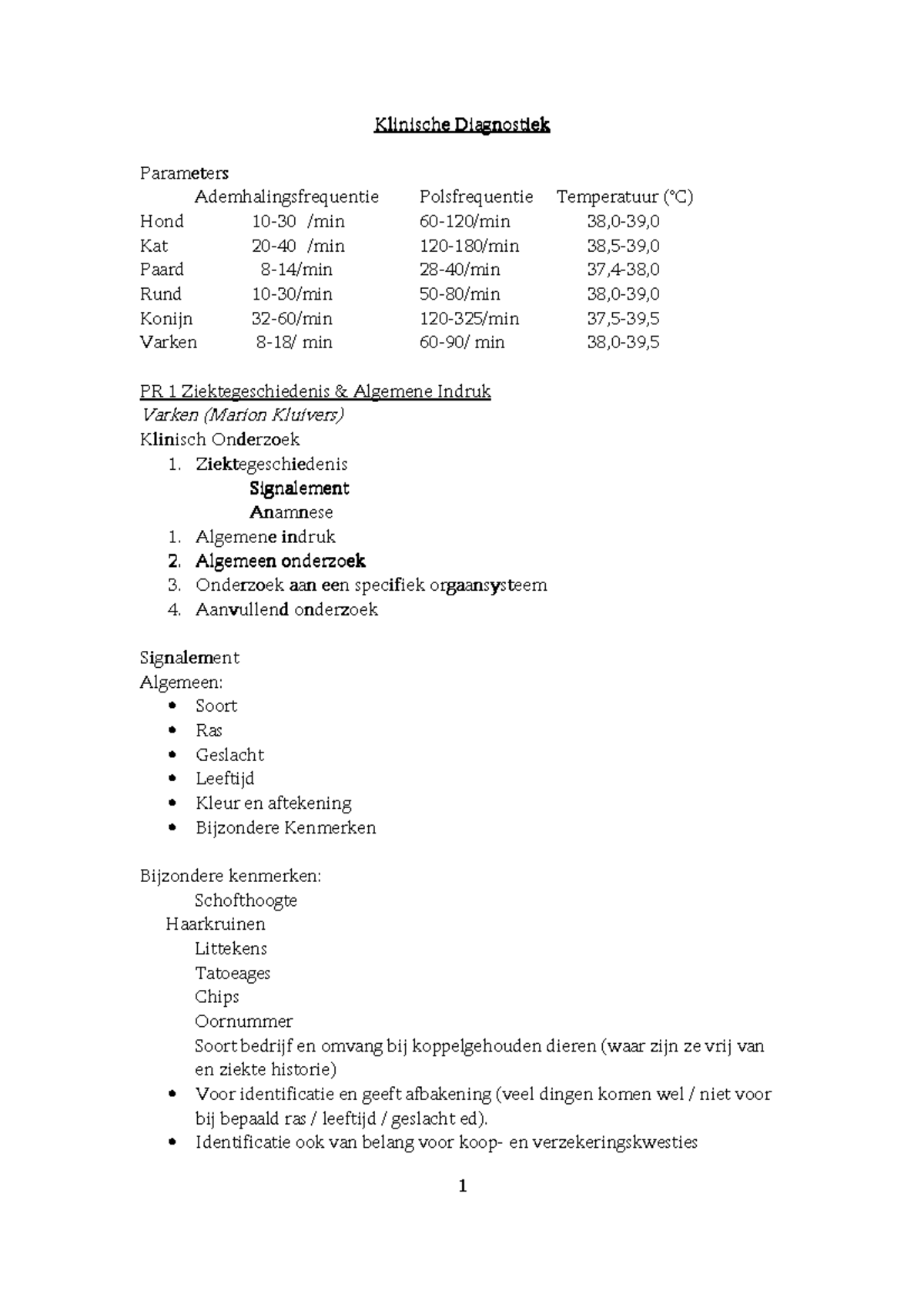 Samenvatting Lijn 3, klinische lessen: Compleet - Klinische ...