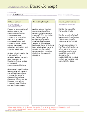Advocacy ATI Template - ACTIVE LEARNING TEMPLATES Nursing Skill STUDENT ...