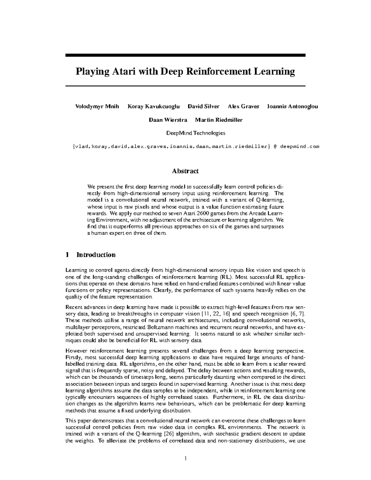 Dqn - This was a project for cs class - Playing Atari with Deep ...