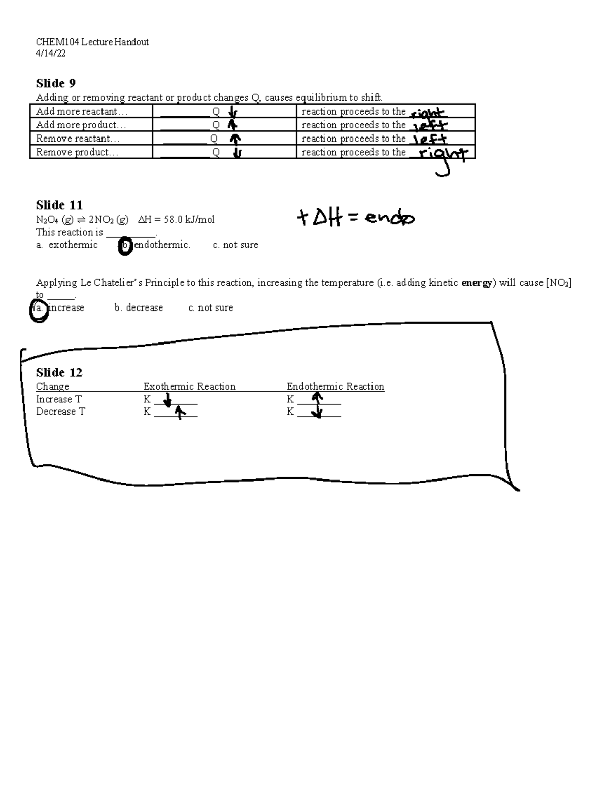 Chem Lecture 34-34 - Trevor Daly - CHEM104 Lecture Handout 4/14/ Slide ...