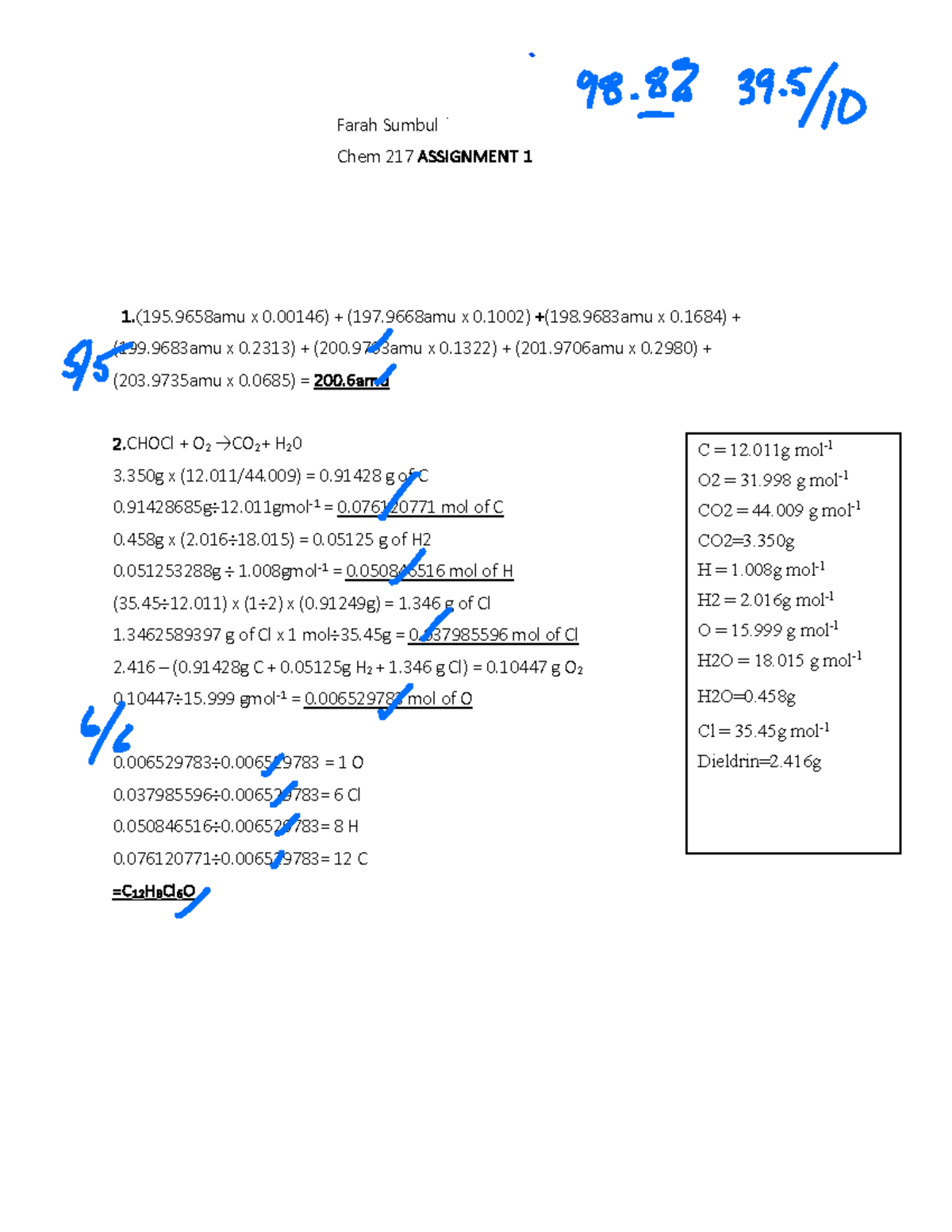 Chem217 Assignment 1 Warning Tt Undefined Function 32 Warning Tt Undefined Function 32 4044