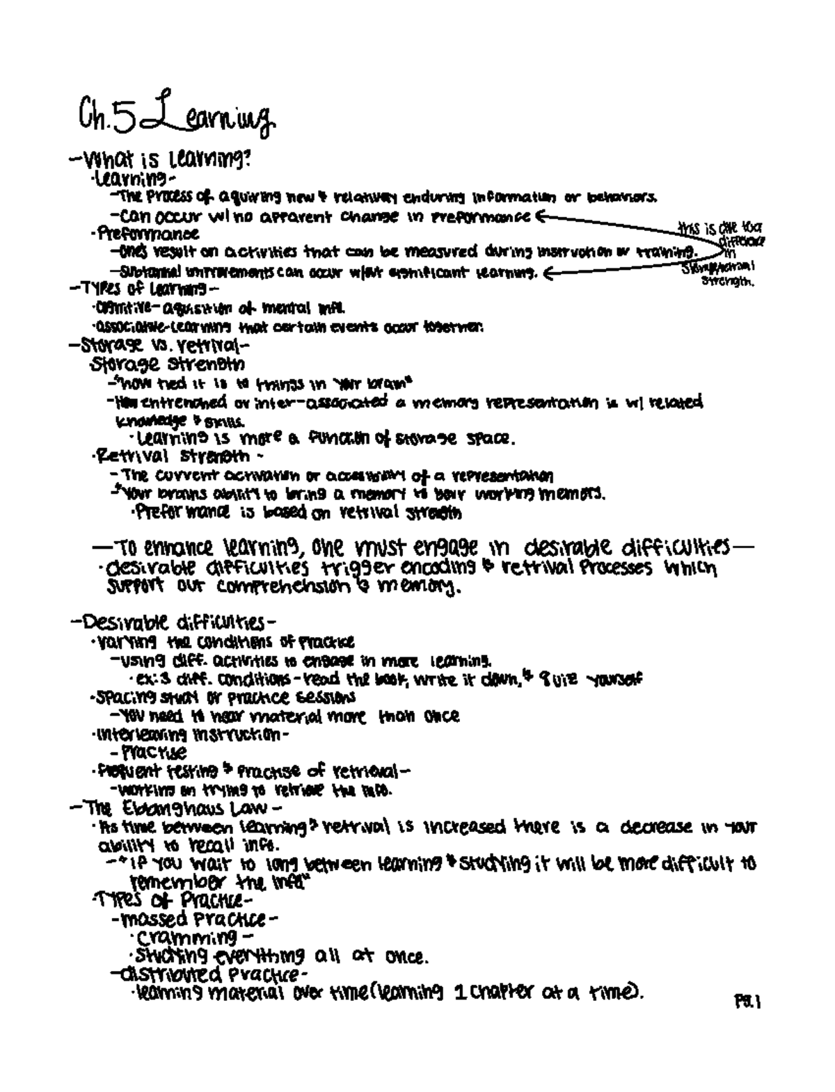 Chapter 5 learning - Oh 5 Learning Theprocessof aquiringnewb relativelyenduringinformation or ...