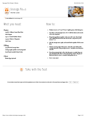 Food service rubric - Assessment Demonstrate the skill of welcoming and ...