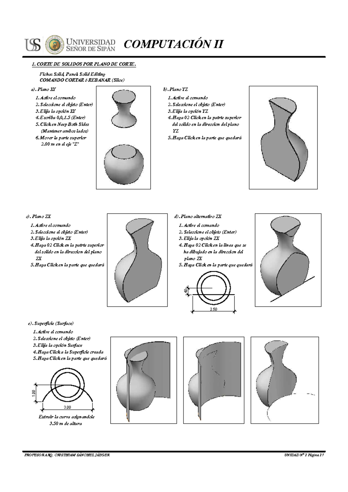 Sesion 04 - Material - 1. CORTE DE SOLIDOS POR PLANO DE CORTE. Ficha ...