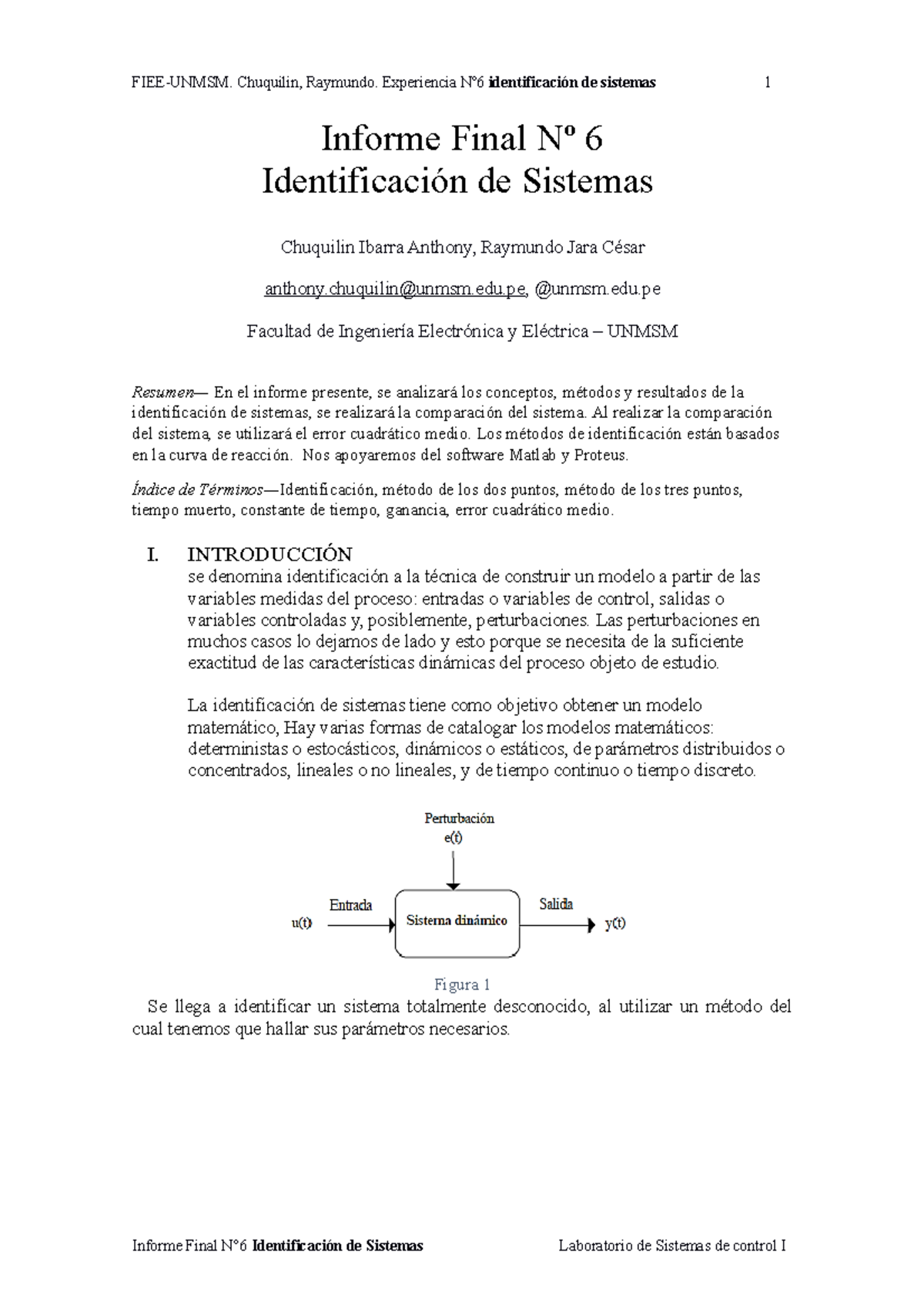 FInal 6SC1 - sddfd - Resumen— En el informe presente, se analizará los ...