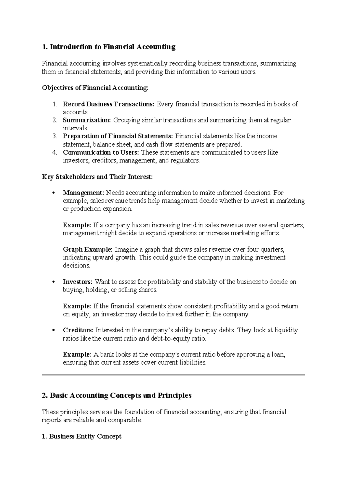 FA Notes 2 - practice materials to use for study - 1. Introduction to ...