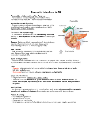 Concept Map GERD - summarized nursing notes about GERD (pathophysiology ...