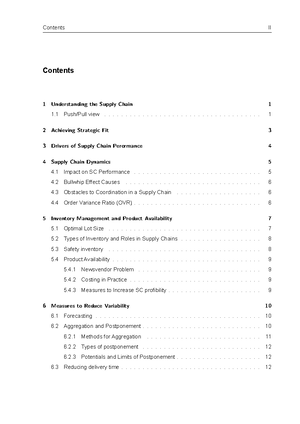 SCM Chapter 3 - Mitschrift zu Kapitel .. - SCM Chapter 3: Process Choice & Layout Decisions 1 ...