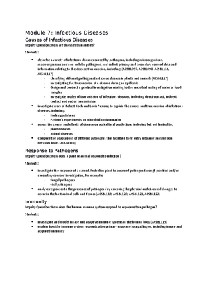 Module 6-2 Notes - Module 6 Genetic Change Contents (Outcomes) - Studocu