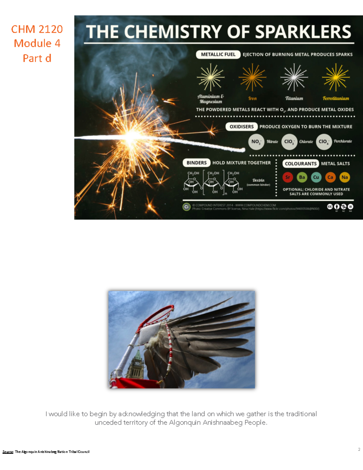 Class notes - Module 4 - part d - CHM 2120 Module 4 Part d 2 I would ...