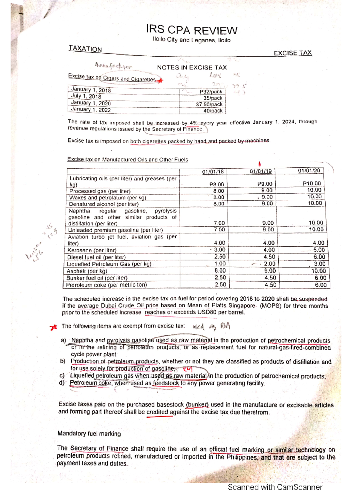 New Doc 2020-06-08 19 - Excise Tax - Accountancy - Studocu
