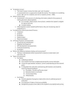 Laws That Impact Assessment - History of Laws (Regulating services for ...