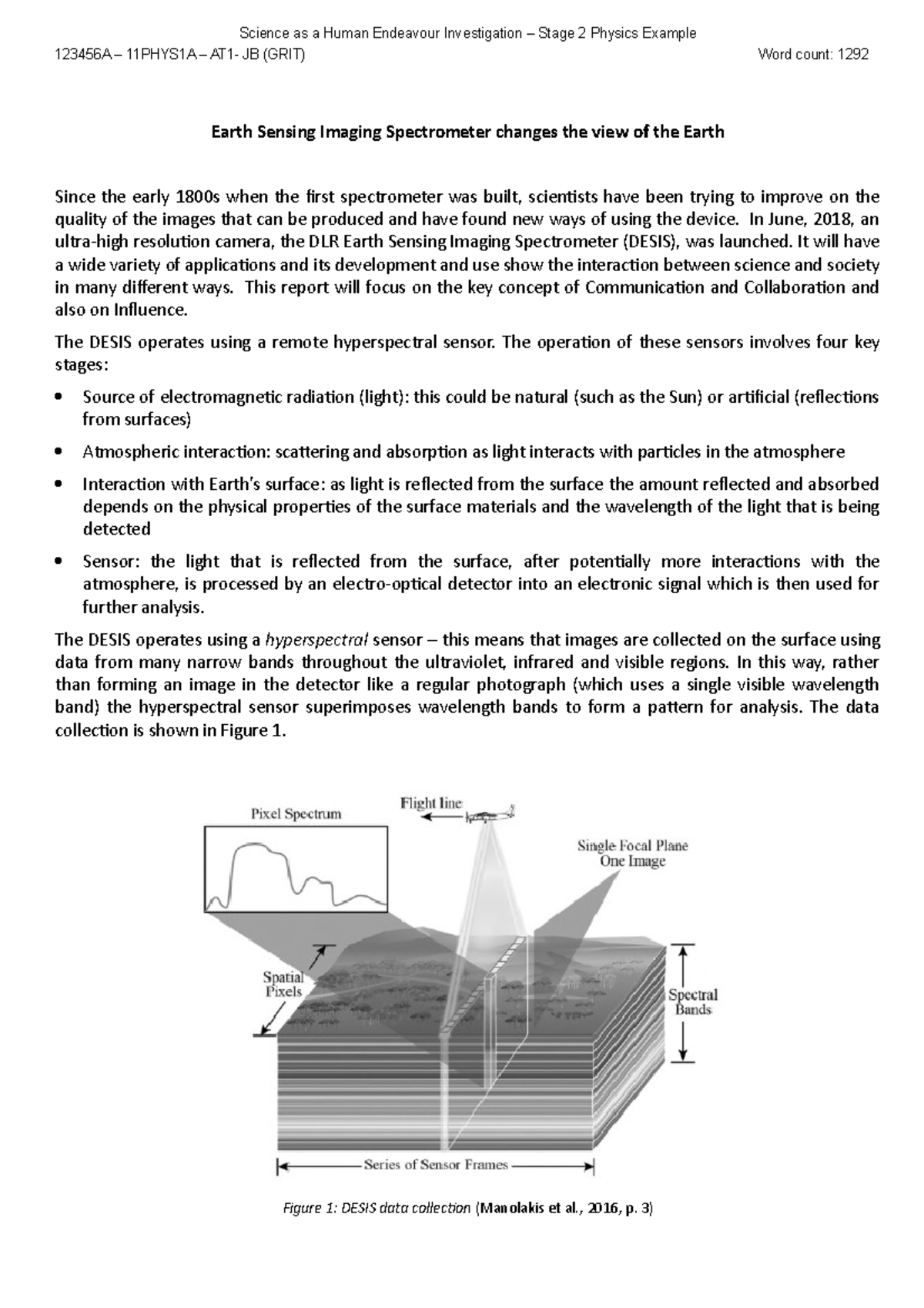 Physics SHE Sample for Students - 123456A – 11PHYS1A – AT1- JB (GRIT ...