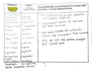 System Disorder template on Spina Bifida, ATI template - ACTIVE ...