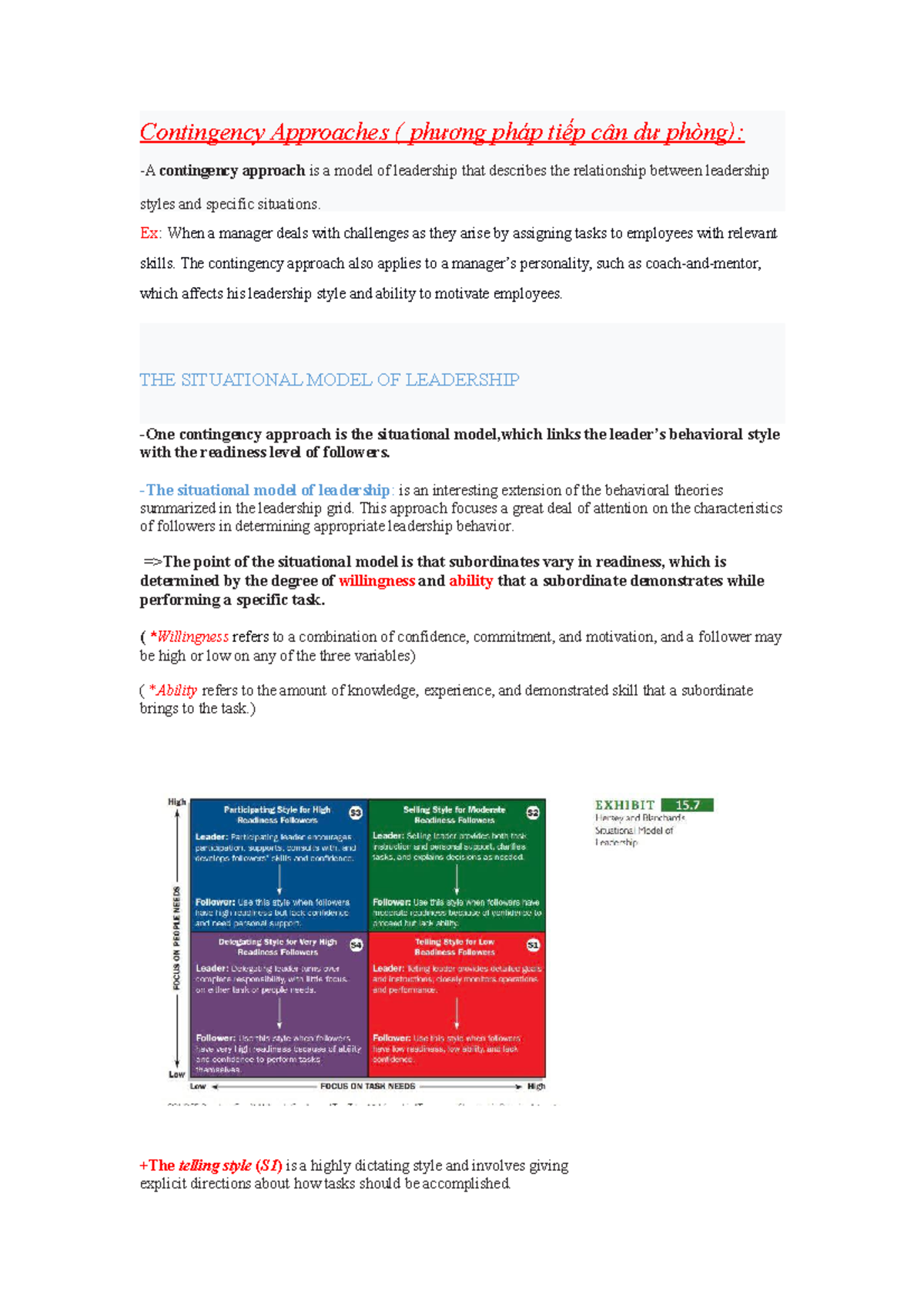 Contingency-Approaches - Contingency Approaches ( phương pháp tiếp cận ...