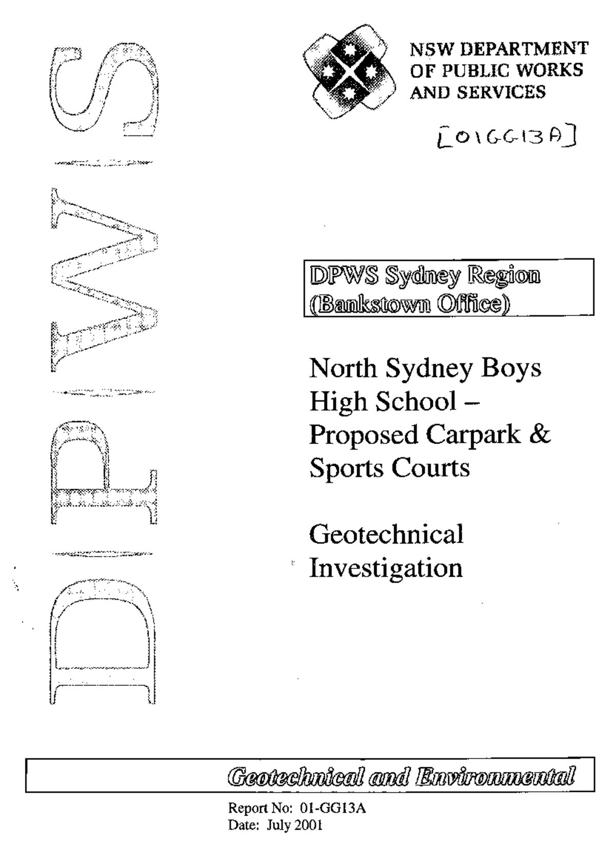 Sample Geotechnical report - ####### ppo L0(,G-t3 1 J IIF dimi®y R ...