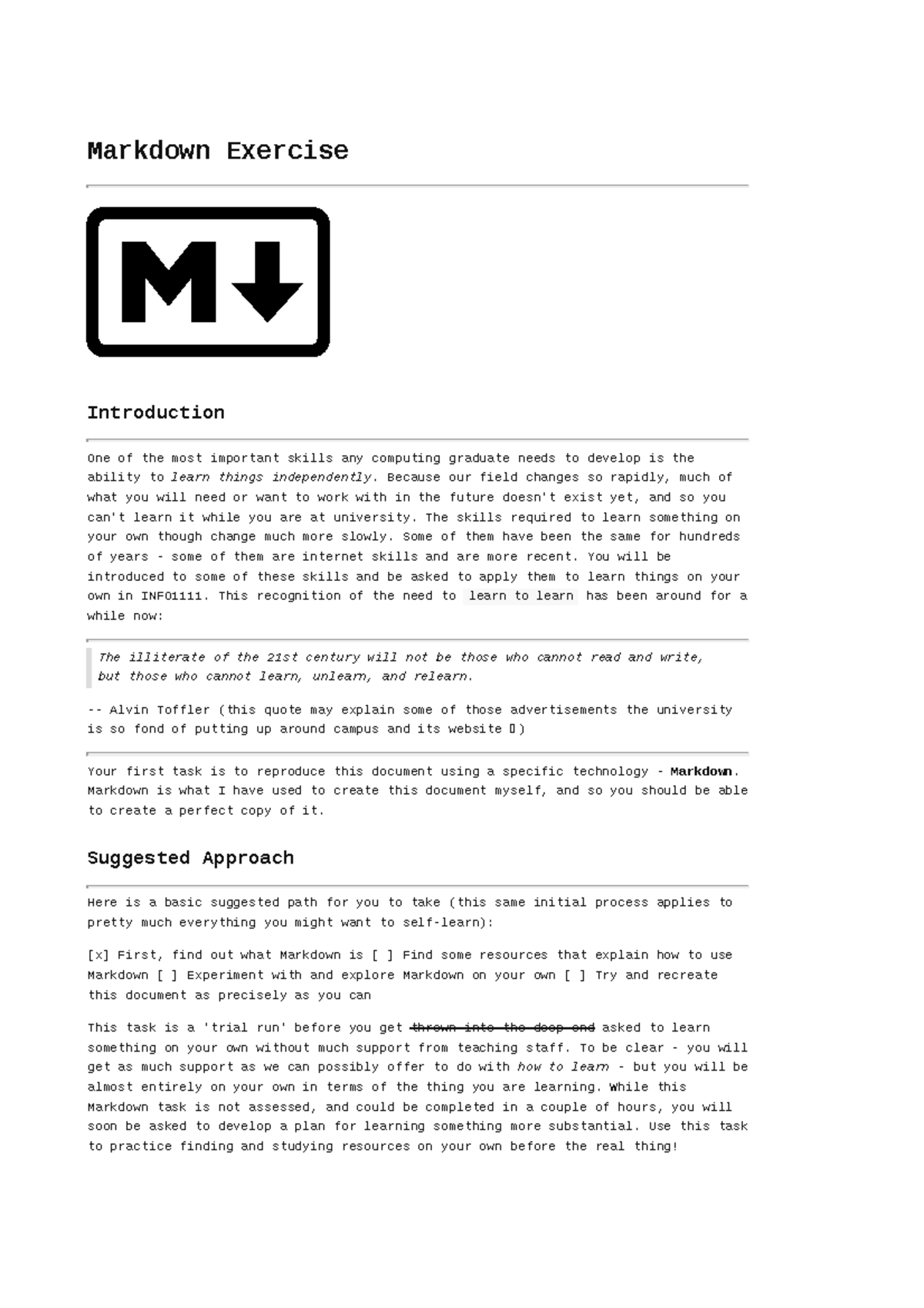 Markdown Exercise - jhg - Markdown Exercise Introduction One of the most important skills any ...