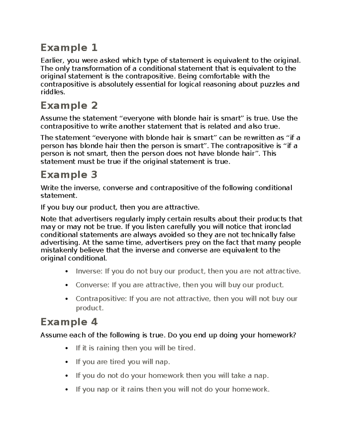 Math part 39 - Math Lecture notes - Example 1 Earlier, you were asked ...