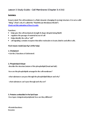 Bio lesson 2 notes - ntoes - Lesson 2 – Chemistry of Life – Notes ...