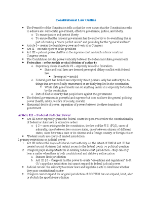 First Amendment Outline from fall 2021 - Professor Gora Fall 2021 First ...
