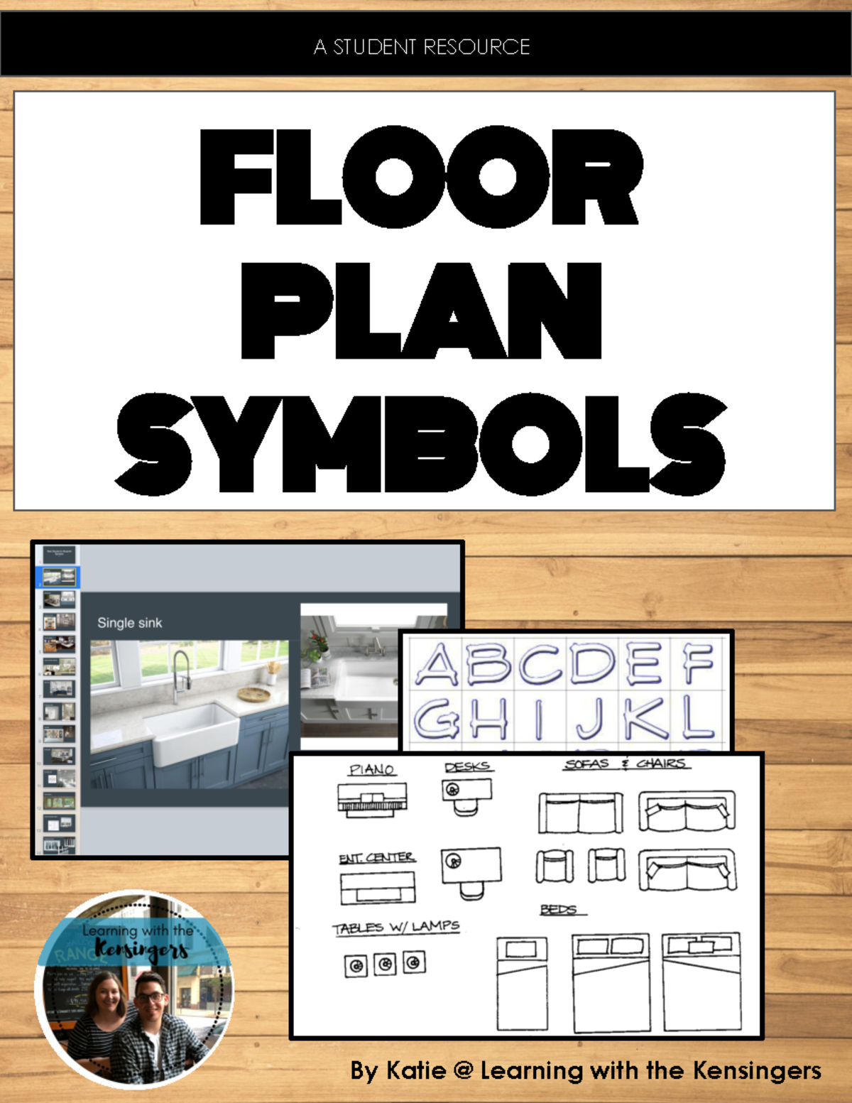 TPT Housing Symbols - n/a - FLOOR PLAN SYMBOLS By Katie @ Learning with ...