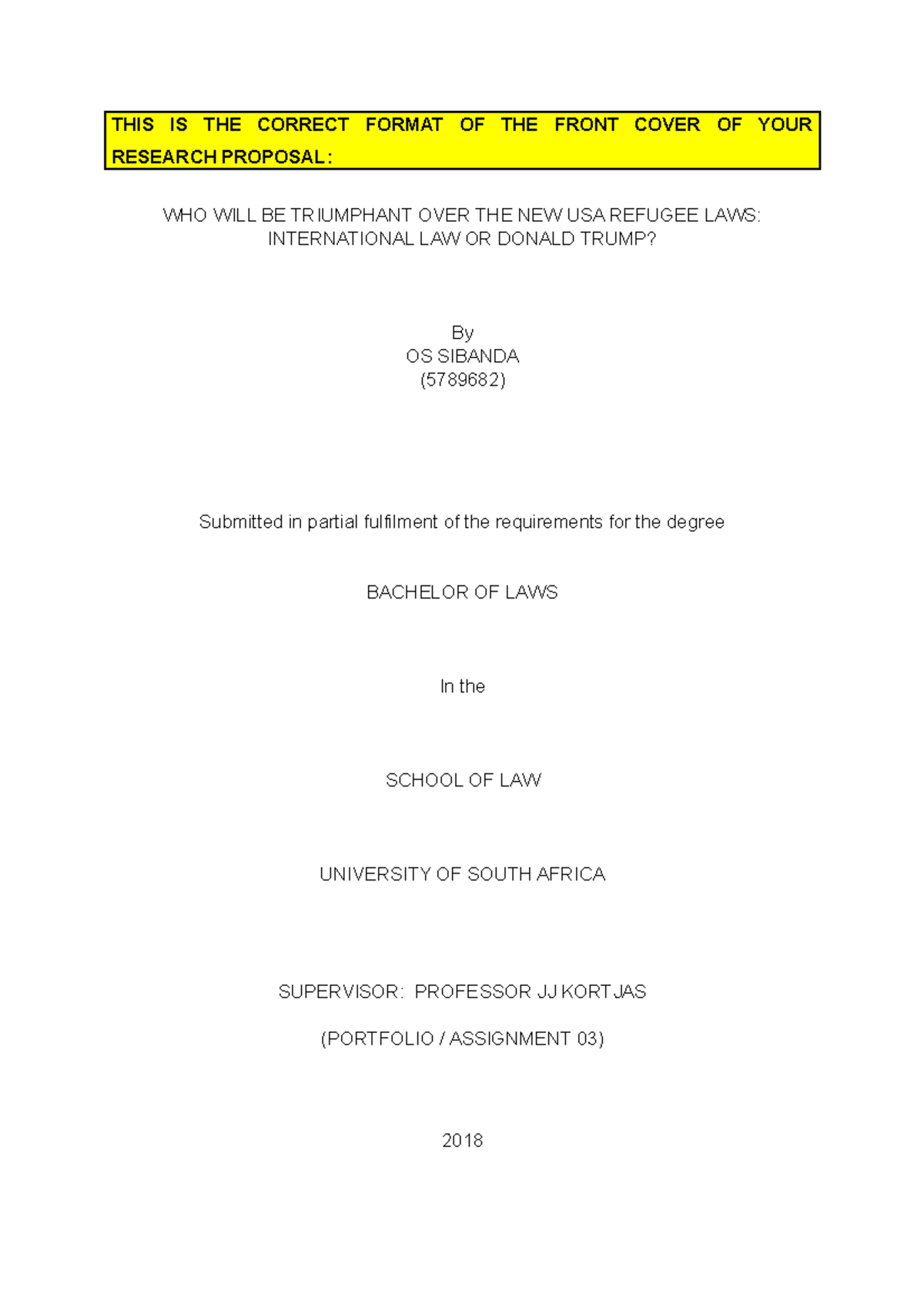 RRLLB81 Template for a Research Proposal - THIS IS THE CORRECT FORMAT ...