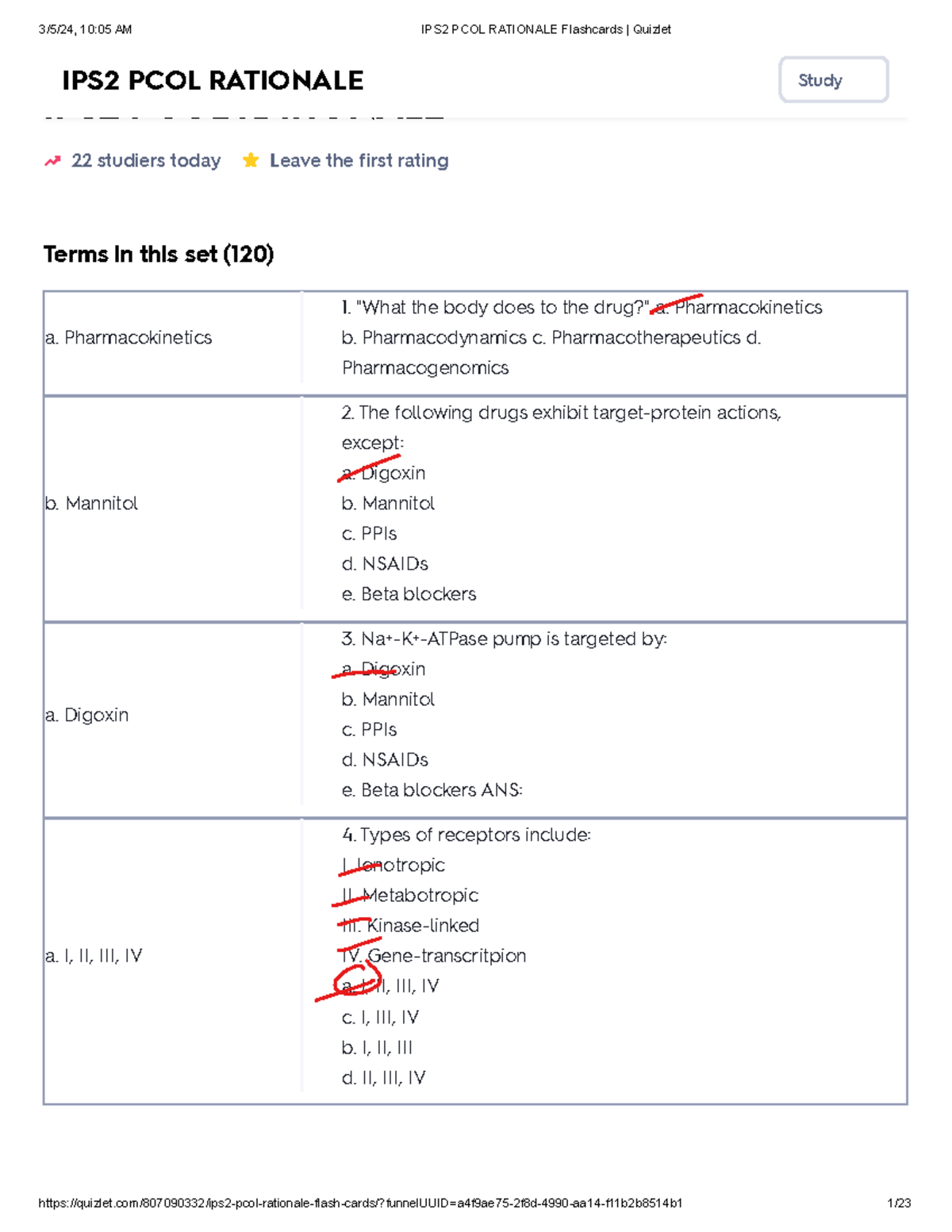 IPS2 PCOL Rationale Flashcards Quizlet - IPS2 PCOL RATIONALE 22 ...