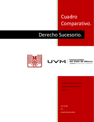 Sucesion Mixta - SUCESIÓN MIXTA Es aquella en la cual una parte de la ...