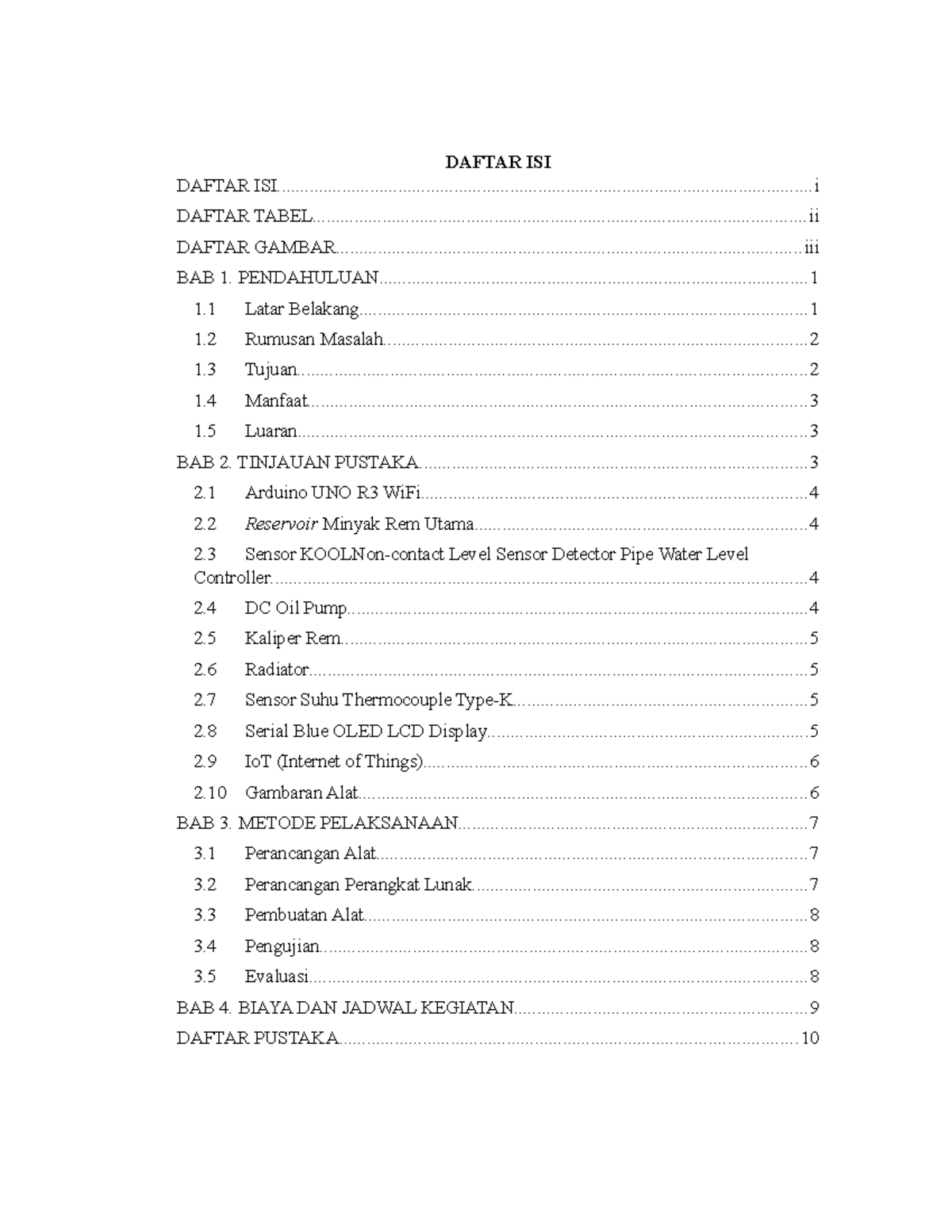 BAB 1- Terakhir Kurang 4 Dafpus Revisi - ####### DAFTAR ISI DAFTAR ...