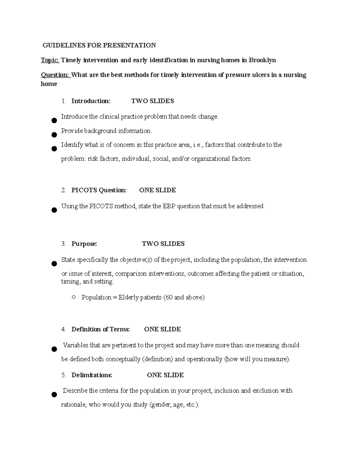 Guidelines Pressure Ulcer PPT Presentation - GUIDELINES FOR ...
