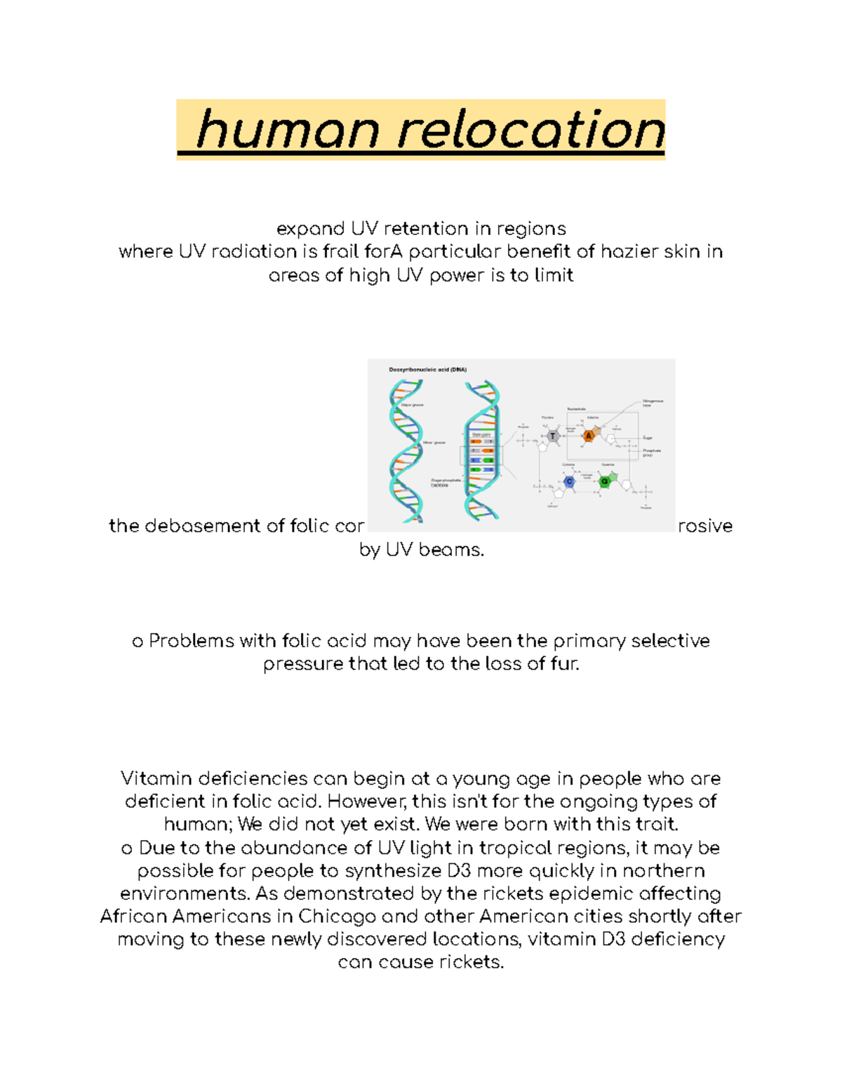 Human relocation - human relocation expand UV retention in regions ...