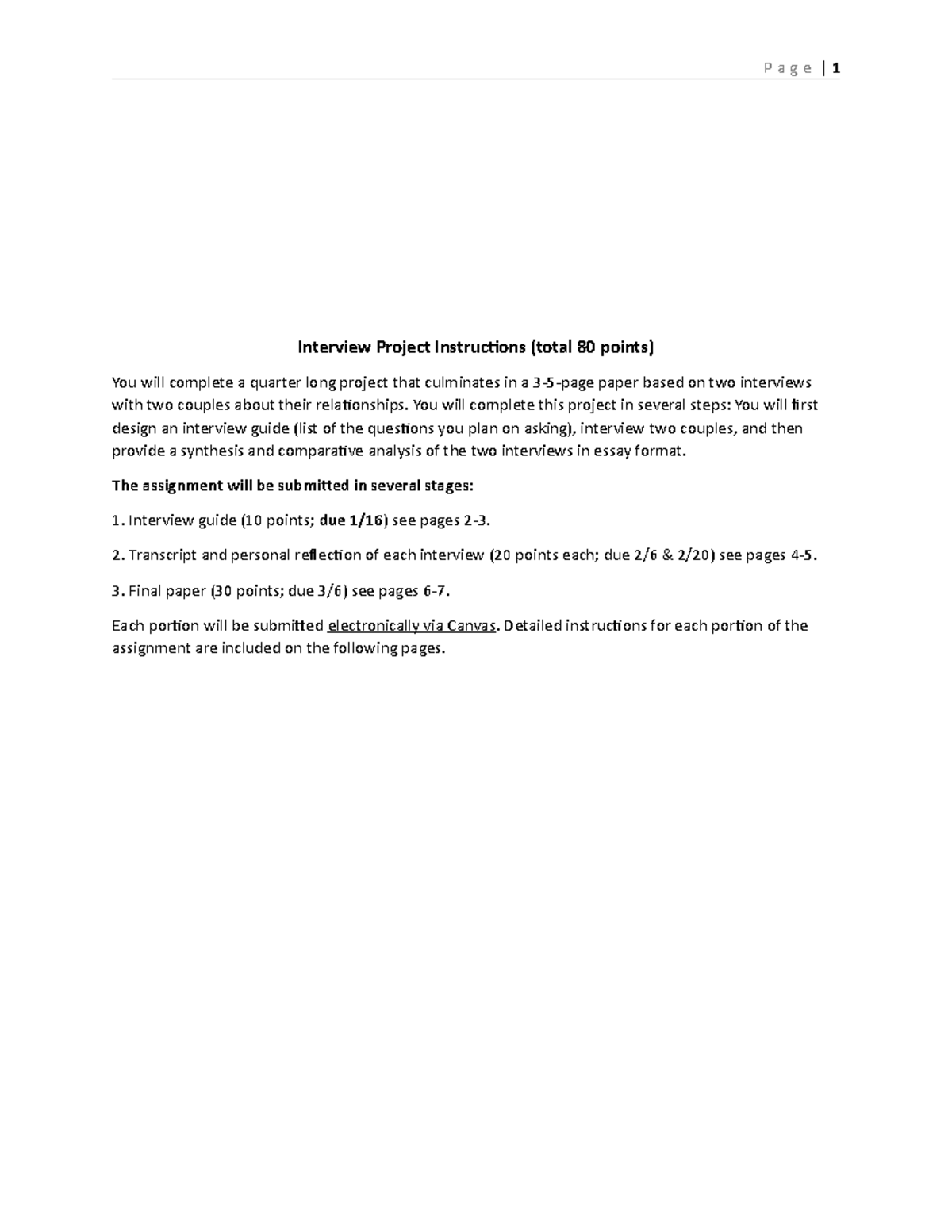 ALL Final Interview Project Instructions W22 - Interview Project ...