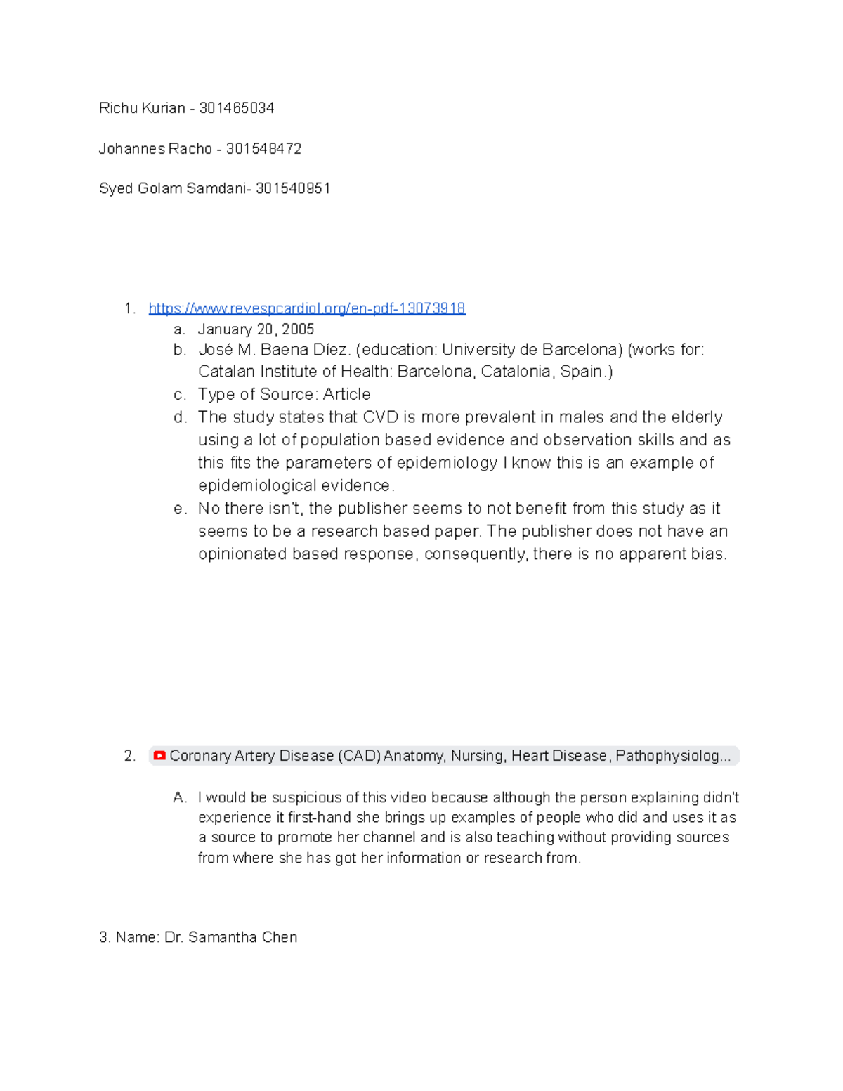 Tutorial Assignment 1 - BPK 140 - SFU - Studocu