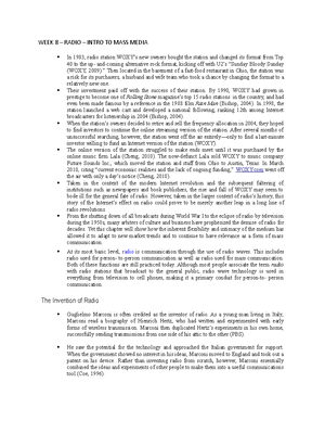 Intro to Mass Media - Ancient Books - INTRO TO MASS MEDIA NOTES ...