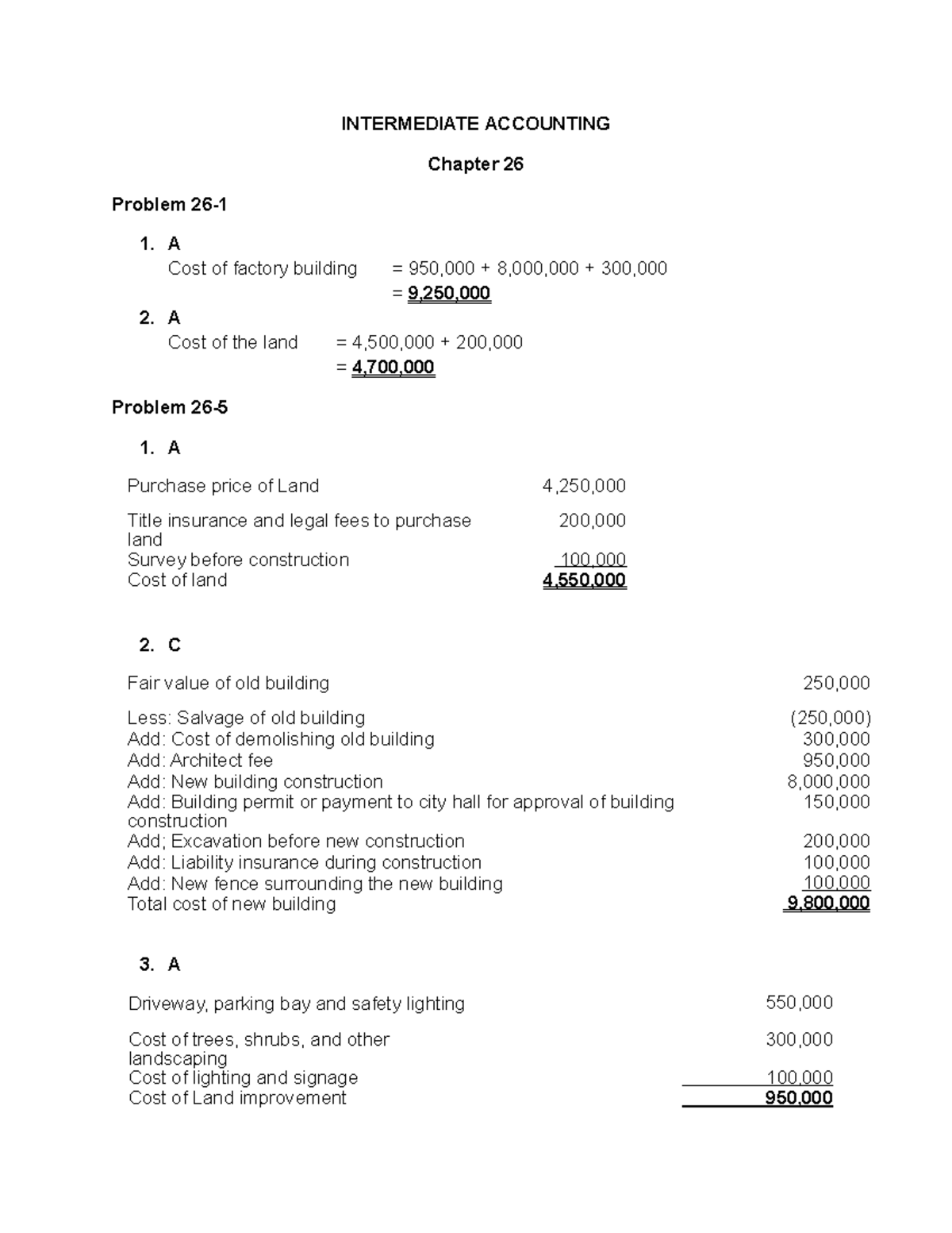 Intermediate Accounting ~ Activity 9 - INTERMEDIATE ACCOUNTING Chapter ...