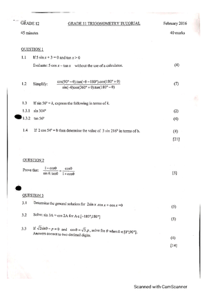 Mathematical Literacy P2 Memo 2022 - NATIONAL SENIOR CERTIFICATE ...