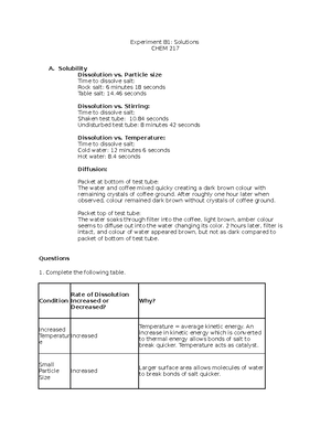 Experiment A4sdc - Lab A4 - Experiment A4: The Determination of the ...