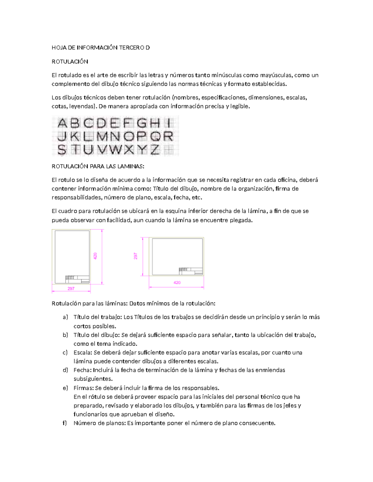 HOJA DE Información Tercero D - HOJA DE INFORMACIÓN TERCERO D ...