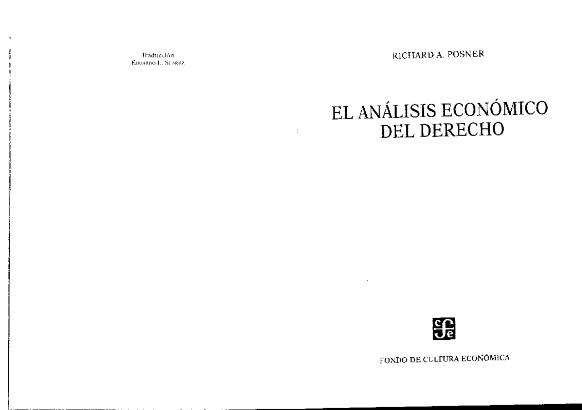 Las Leyes Antimonop Ã³licas R. Posner - Primera edición en inglés, 1992 ...