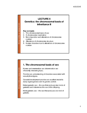 Lecture 3 Notes (Cell Bio) - What are some examples of function ...