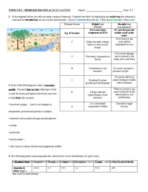 Population Ecology Practice Problems - AP Biology Population Ecology ...