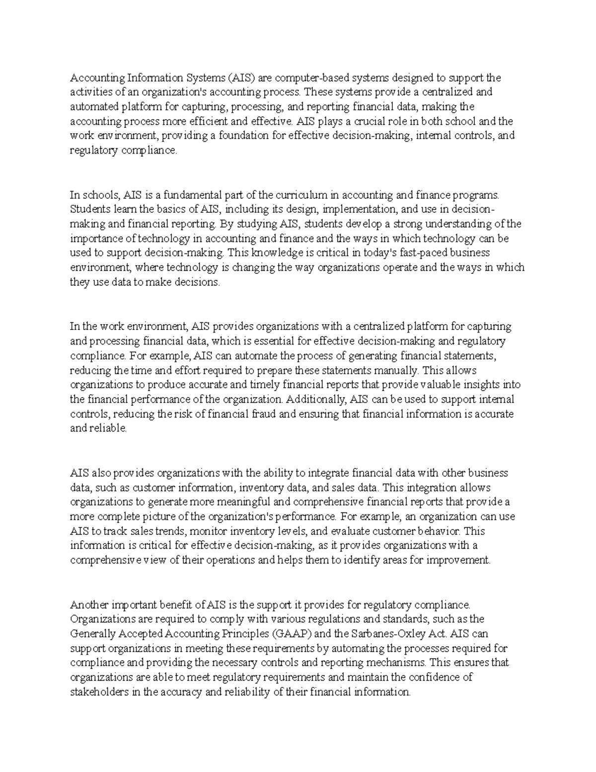 ACC1 Overview Of Accounting Information Systems And Their Importance acc1-overview-of-accounting-information-systems-and-their-importance