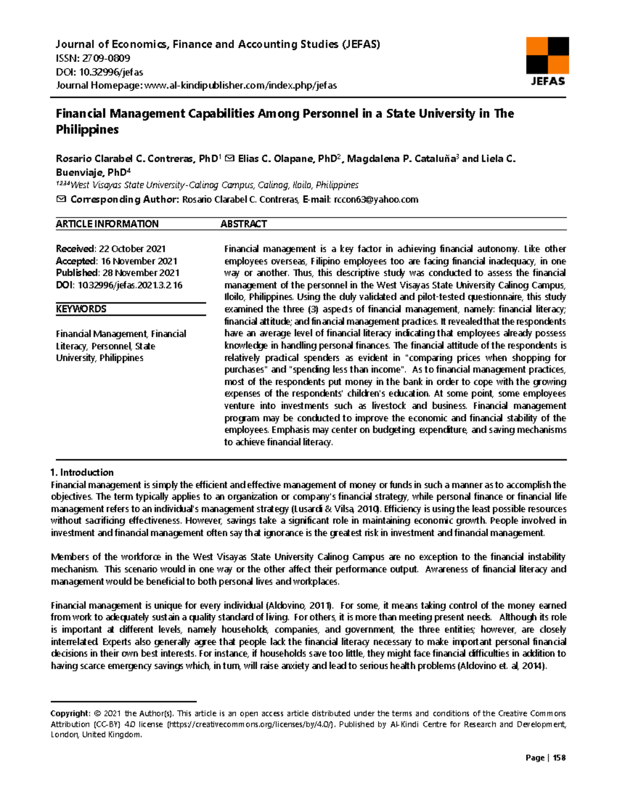 Paper+16+(2021 - 21st Century Module 3 - Journal of Economics, Finance ...